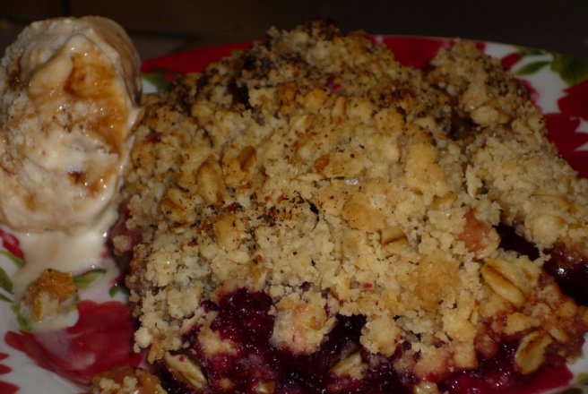 Reteta Crumble cu prune