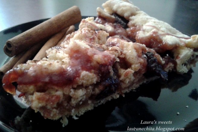 Reteta Crumble cu dulceata de prune