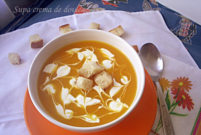 Reteta Supa crema de dovleac