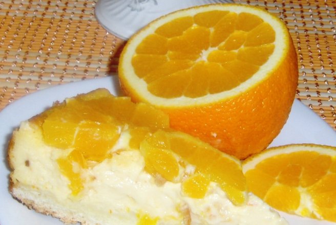 Reteta Cheesecake cu portocale