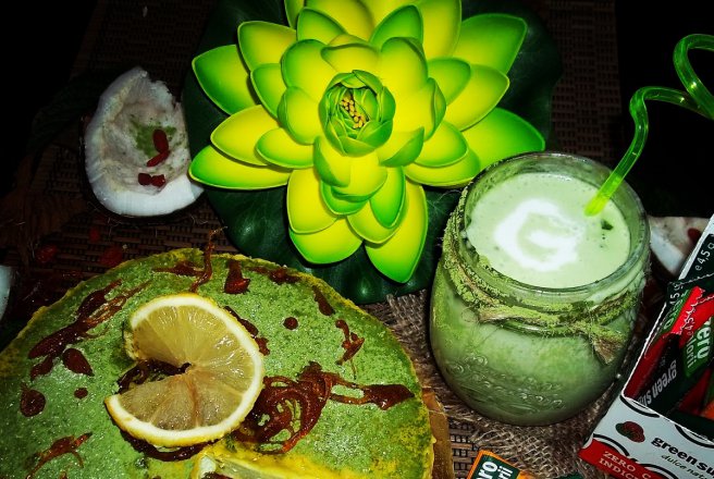 Reteta Tort cu Matcha si lemon curd