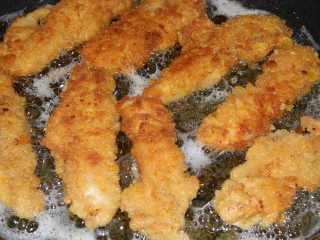 Muschiulet de piept de pui crispy - Galerie foto (10)