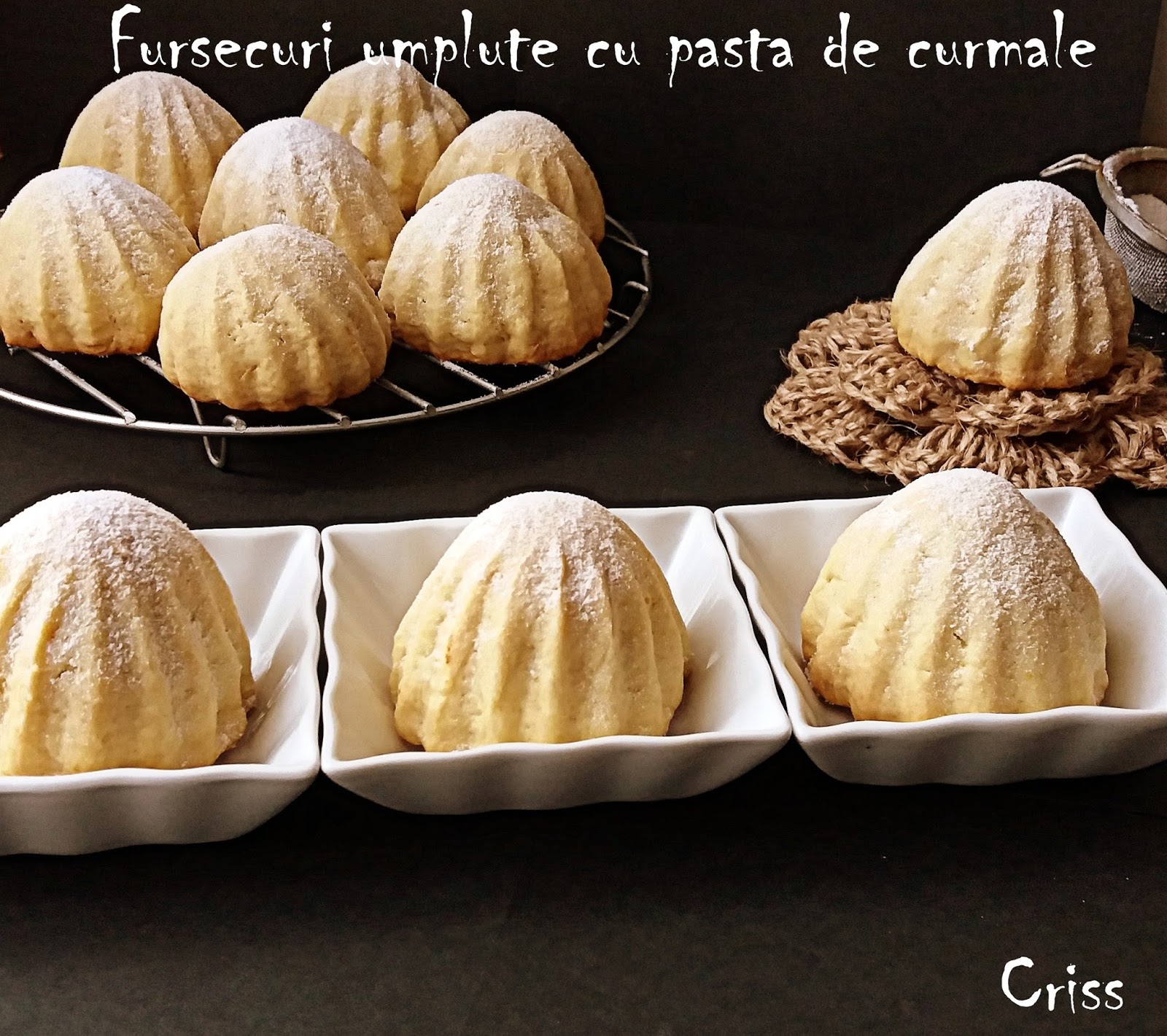 Reteta culinara Fursecuri umplute cu pasta de curmale | Bucataras