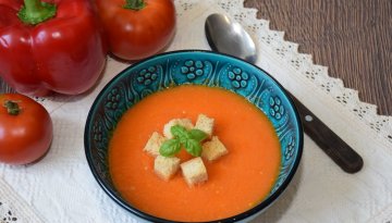 Reteta Supa crema de rosii a la Jamie Oliver